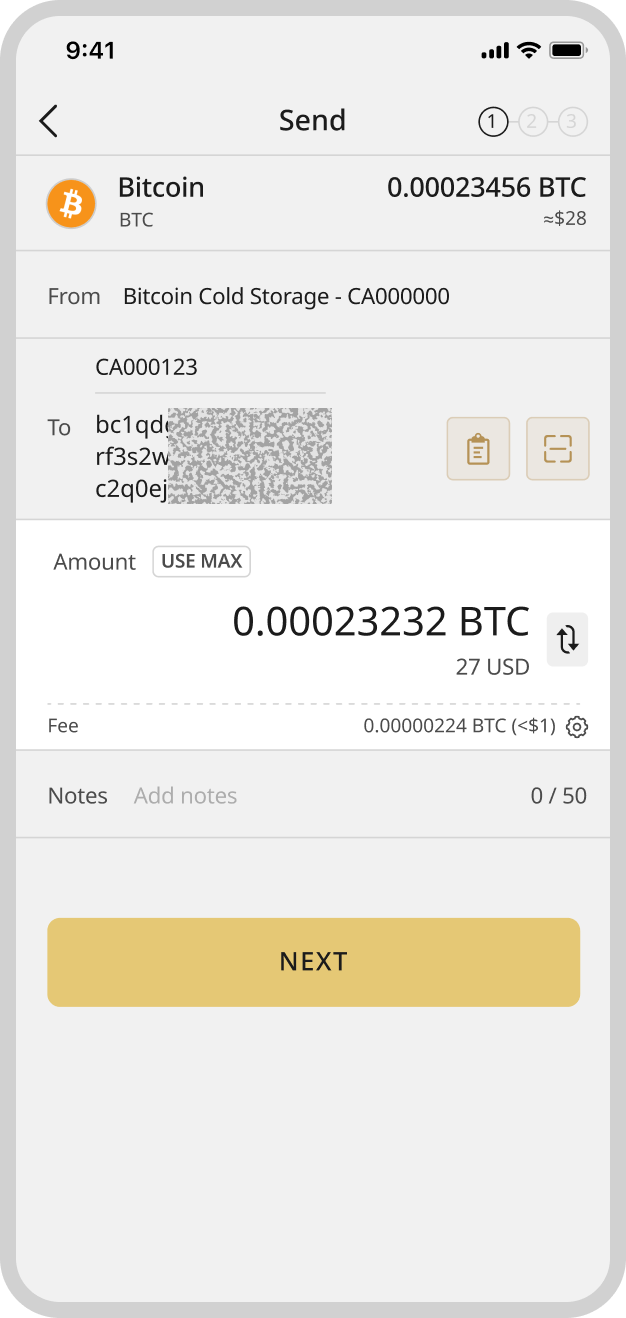 How to Transfer Crypto Assets from a Ballet Cold Storage Coin – Ballet